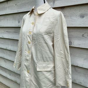 Vintage | Jackets & Coats | Vintage Cream Button Front Any Weather ...